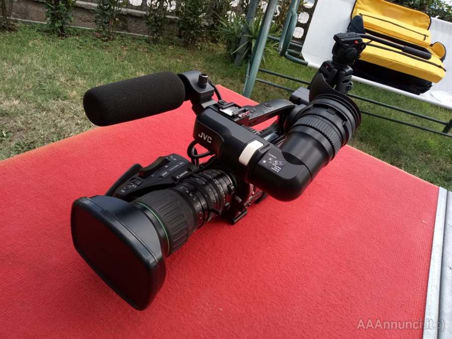 JVC GY HM750 completa di viewfinder ottica CANON HDMP KT 14X - Pesaro e ...